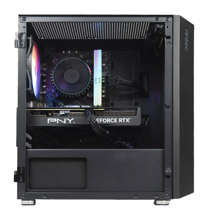 TechFast RX 580 2048SP Gaming PC: AMD Ryzen 3 4100