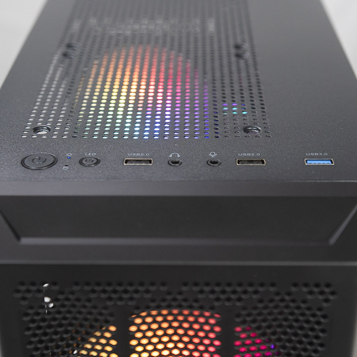TechFast RTX 3060 Gaming PC: Intel Core i3 12100F
