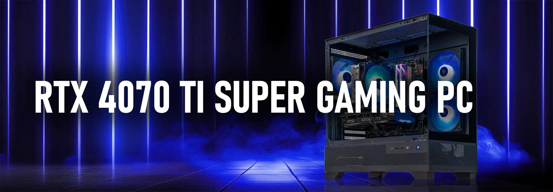 TechFast RTX 4070 Ti Super Gaming PC: Intel Core i7-14700F